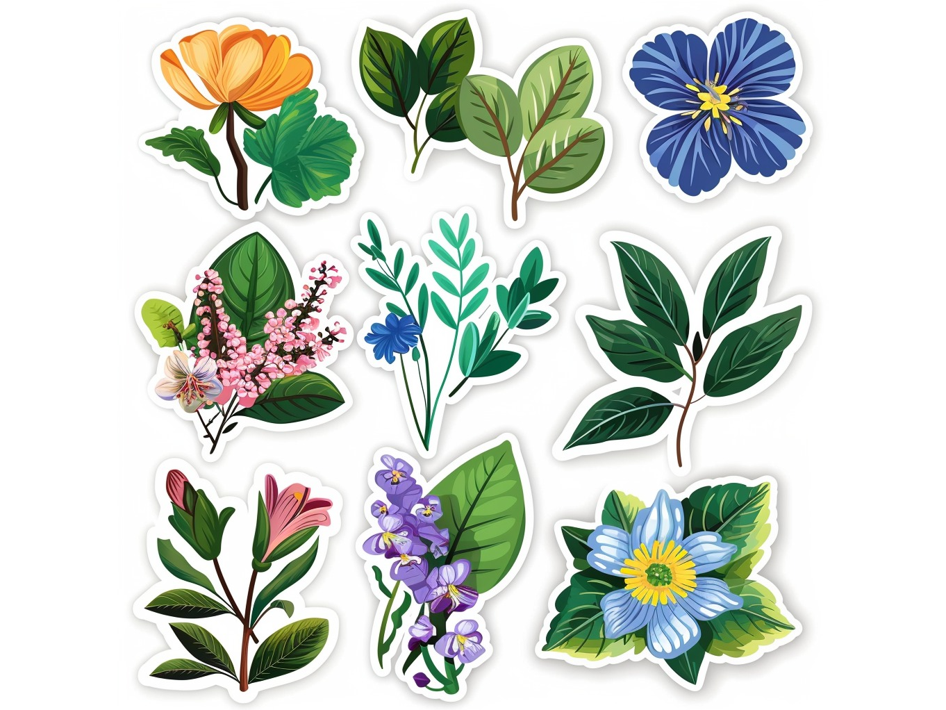 春分贴纸素材_飞飞_FvFv-站酷ZCOOL