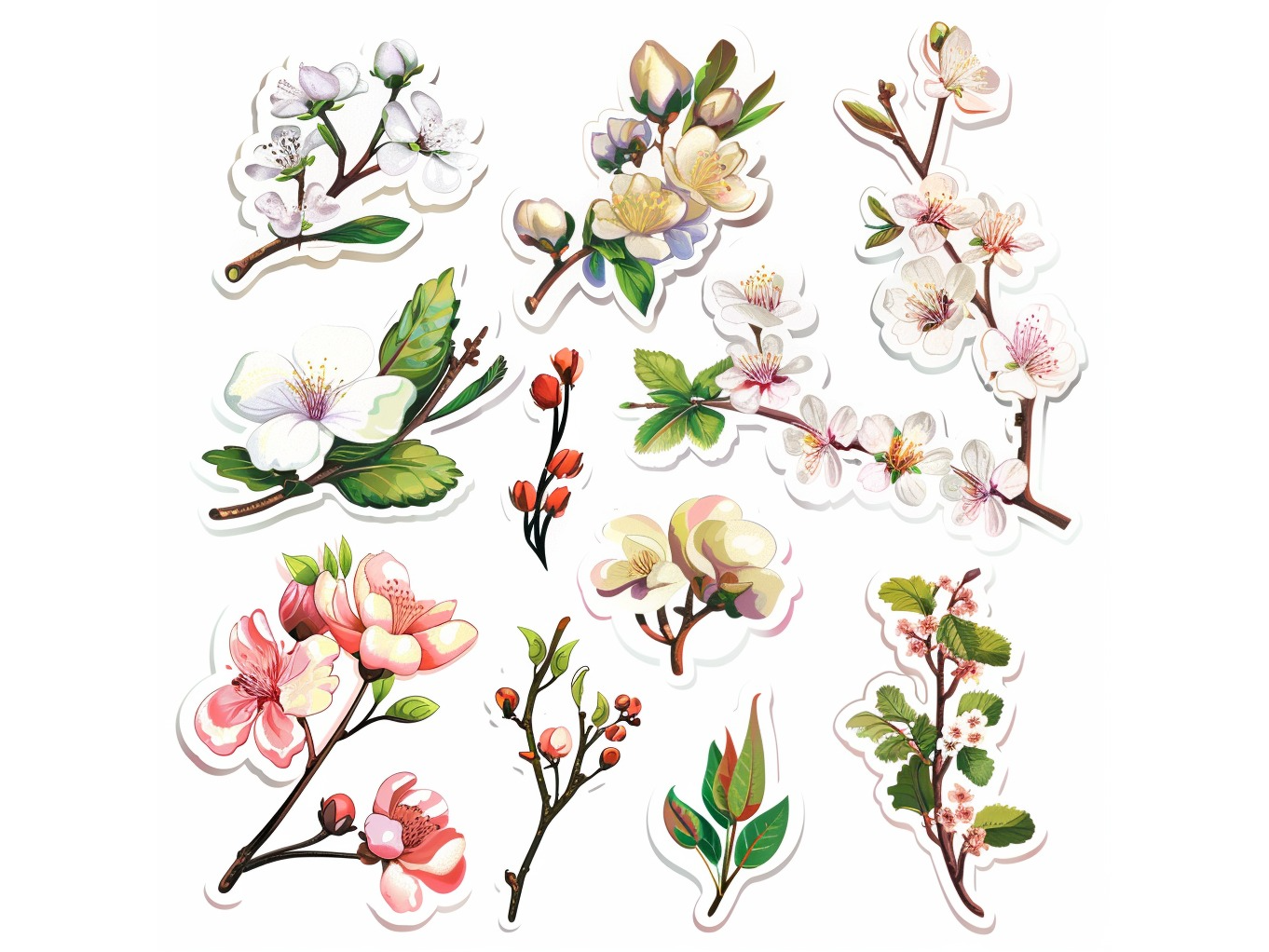 春分贴纸素材_飞飞_FvFv-站酷ZCOOL