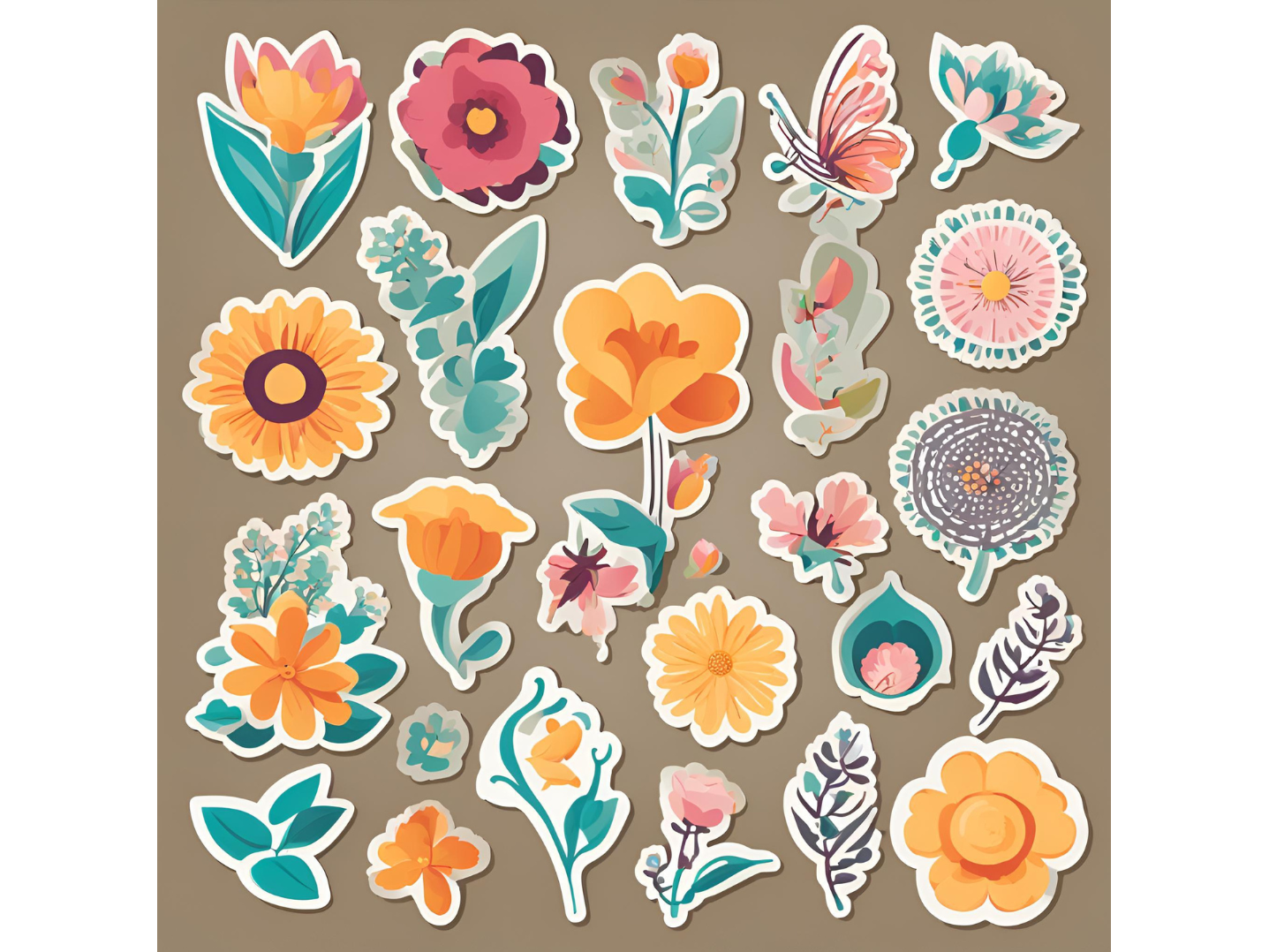 春分贴纸素材_飞飞_FvFv-站酷ZCOOL