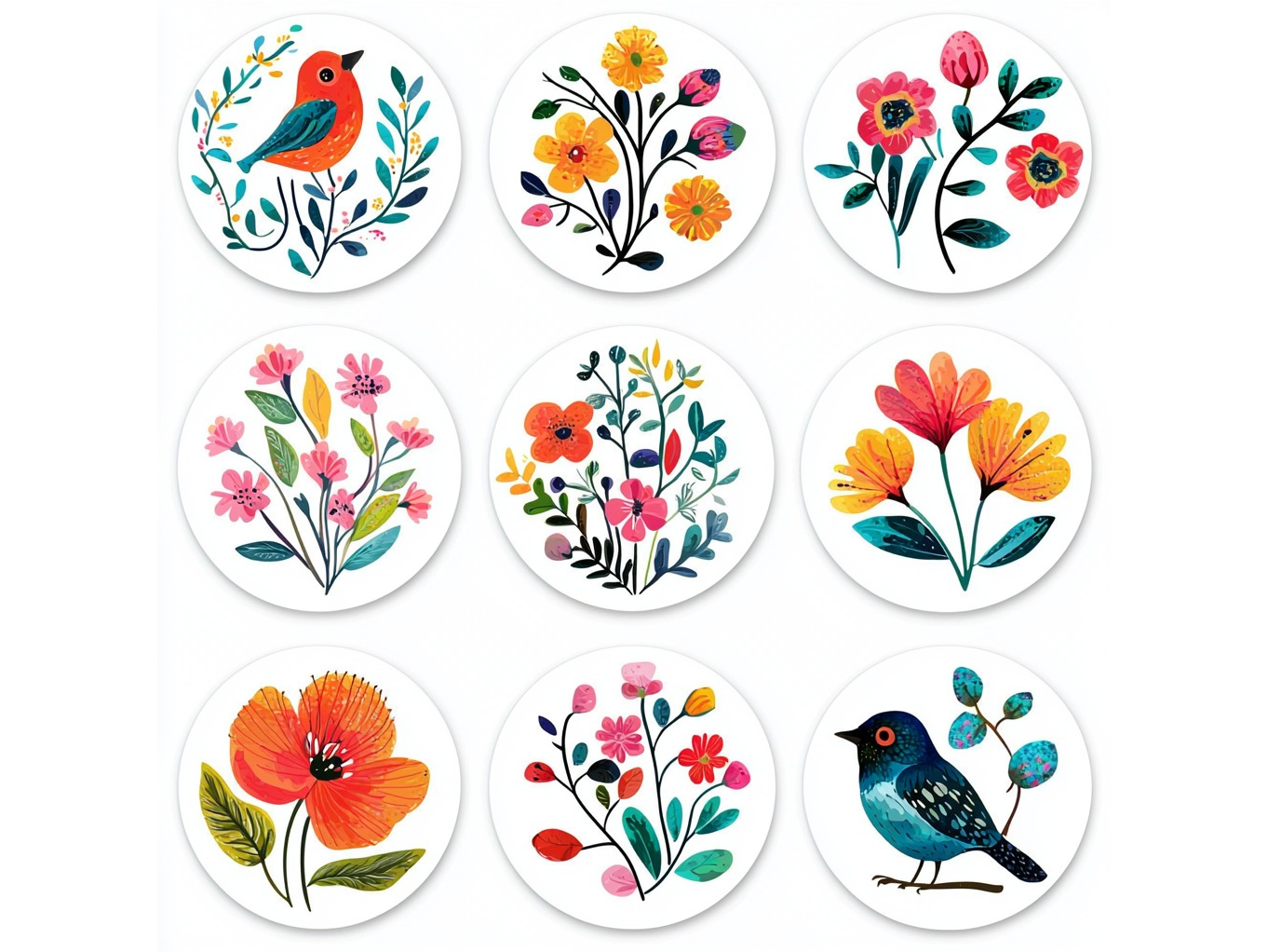 春分贴纸素材_飞飞_FvFv-站酷ZCOOL