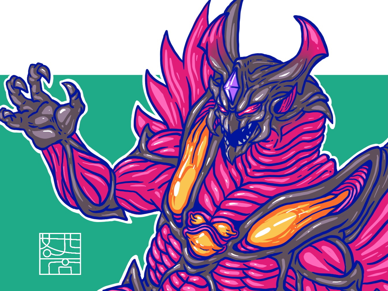 怪兽｜Chaos Darkness卡欧斯黑暗_阿亮JOIN工作室-站酷ZCOOL