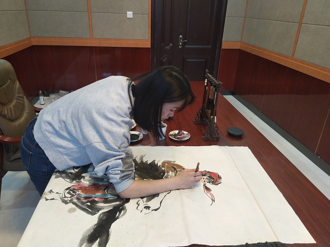 慈祥的父亲 合格的老师—书画大师吴俊彬吴俊彬大师_刘信义8822-站酷ZCOOL