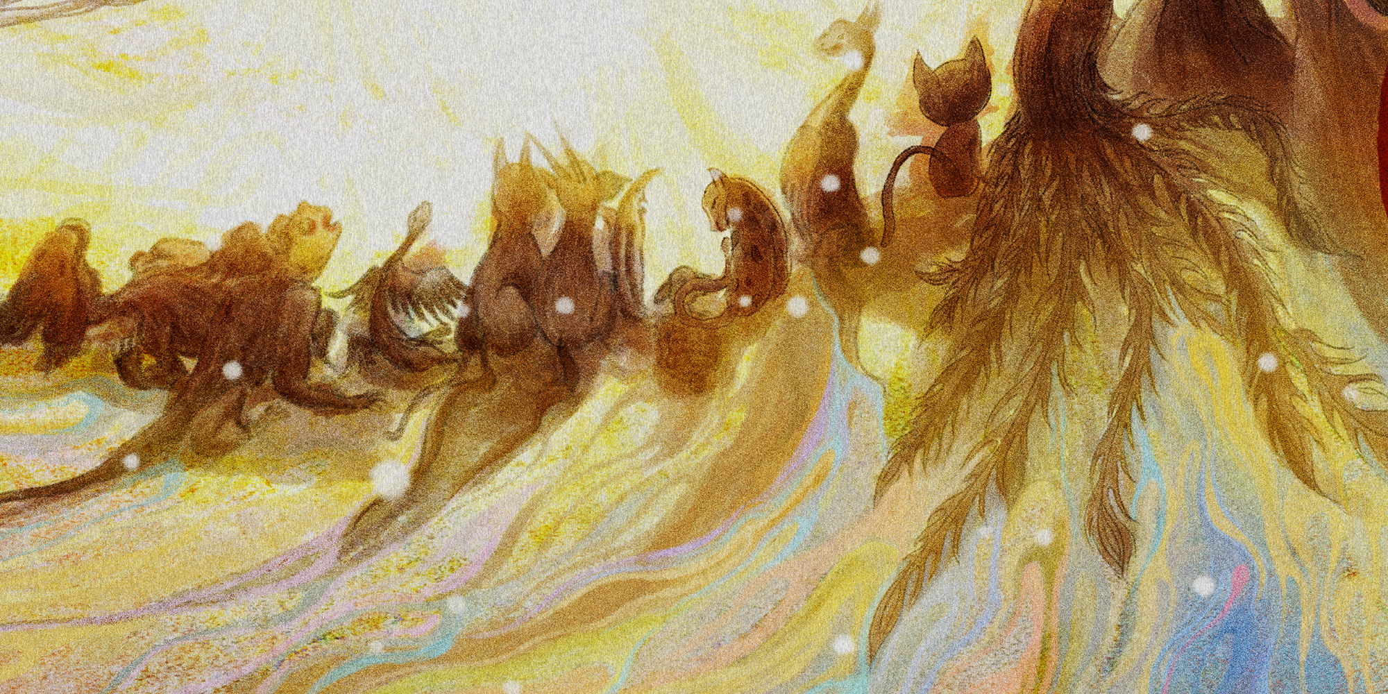 山海经神兽䑏疏_Vviere久久-站酷ZCOOL