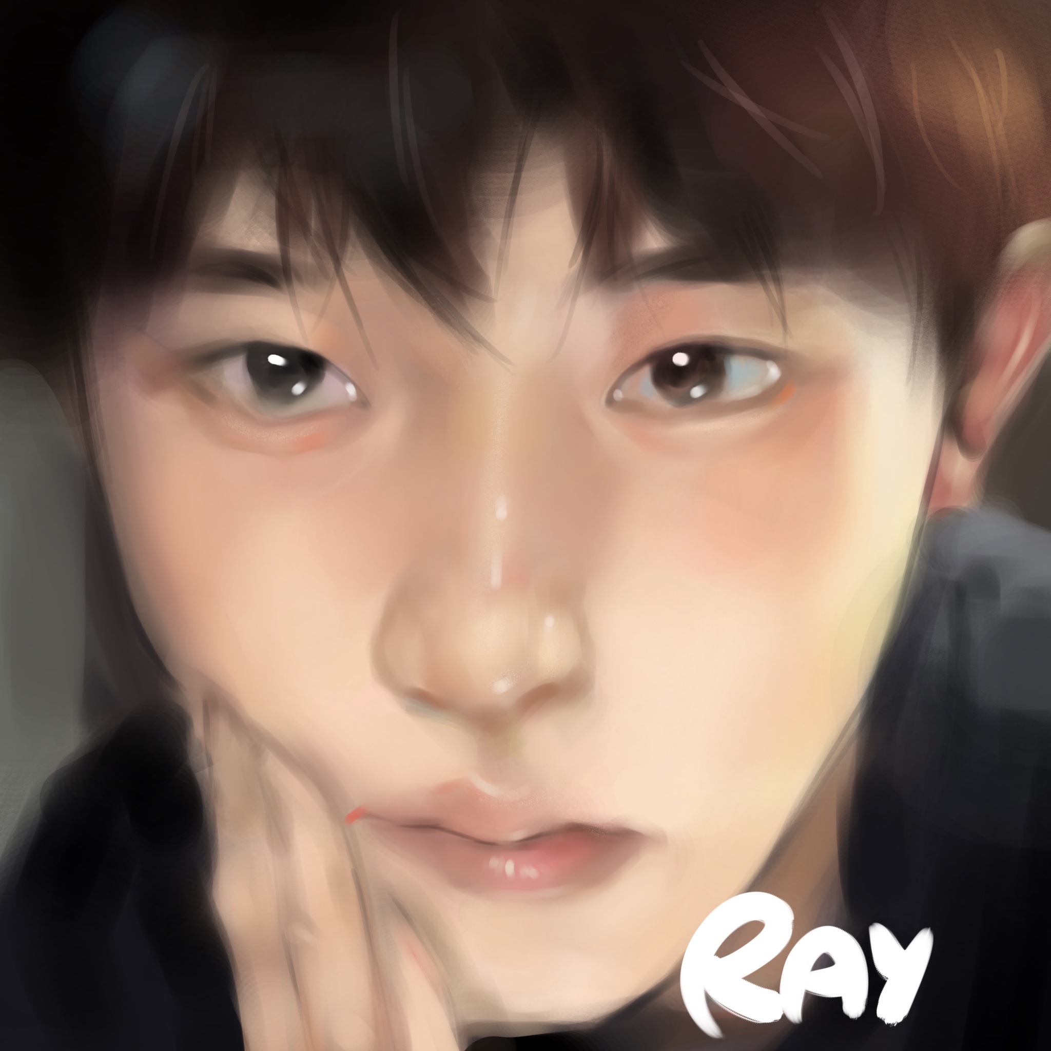 人像厚涂_RAY视觉设计-站酷ZCOOL