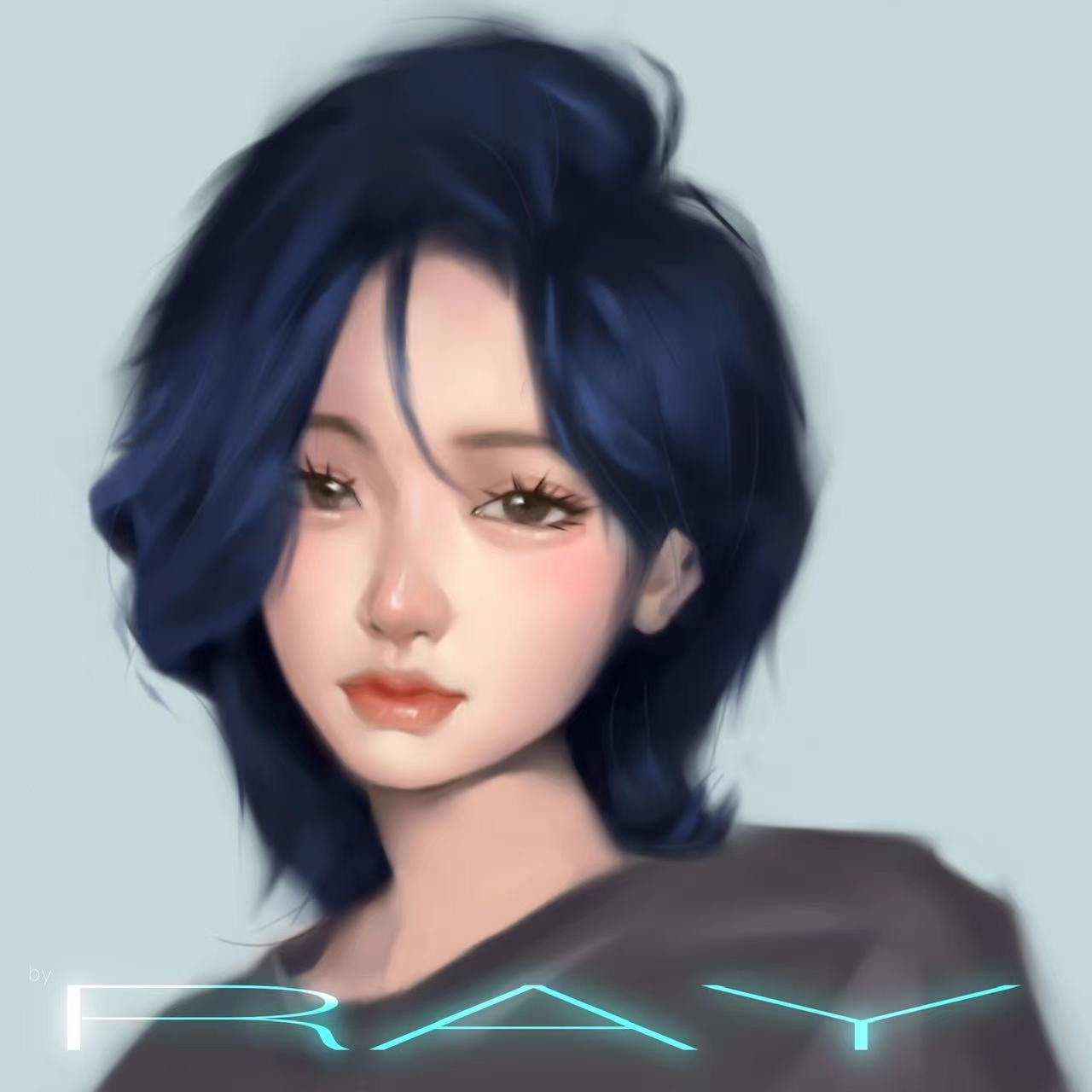 人像厚涂_RAY视觉设计-站酷ZCOOL