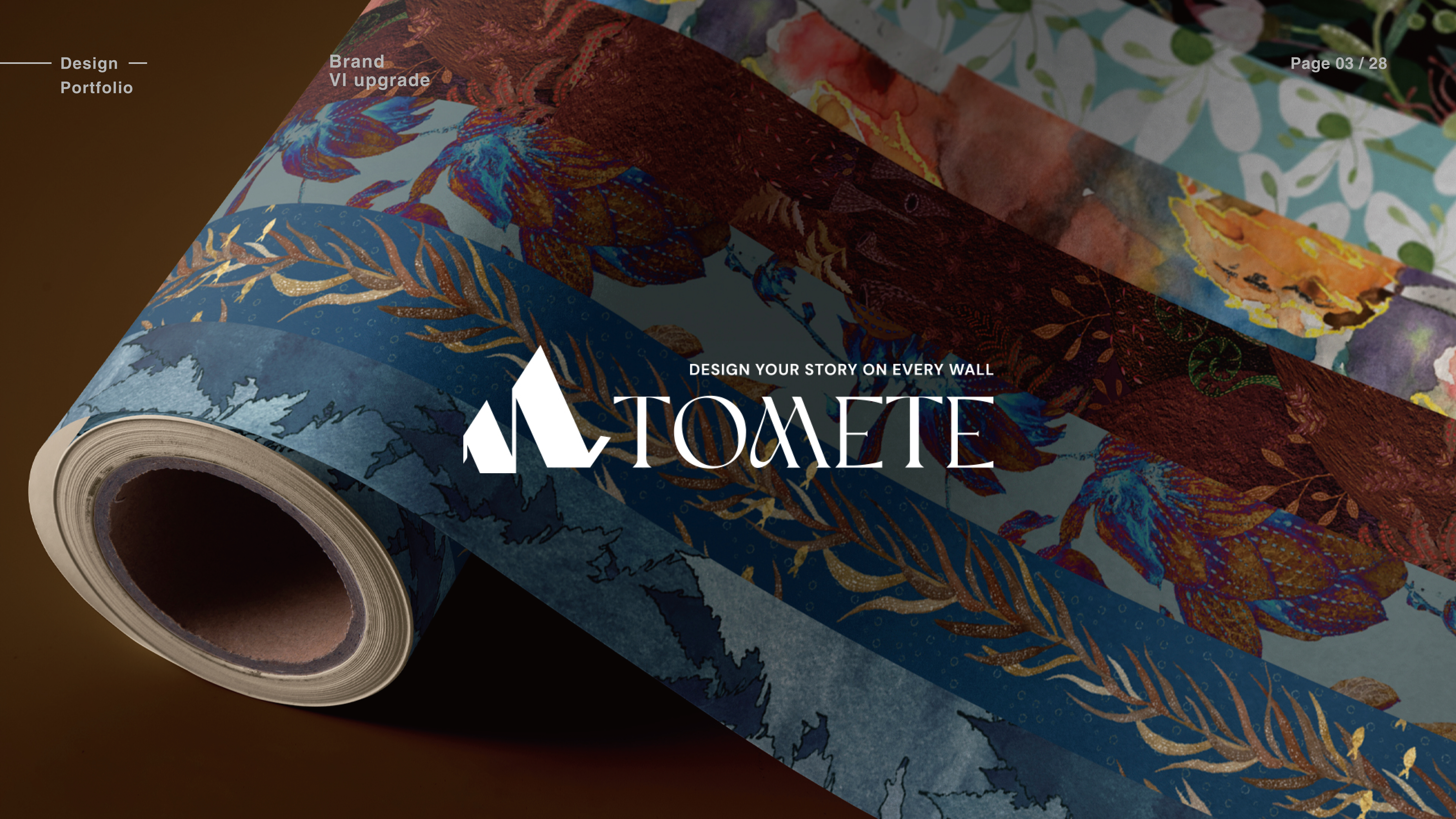 TOMET WALLPAPER DESIGN—墙纸品牌设计_ID小炮灰-站酷ZCOOL