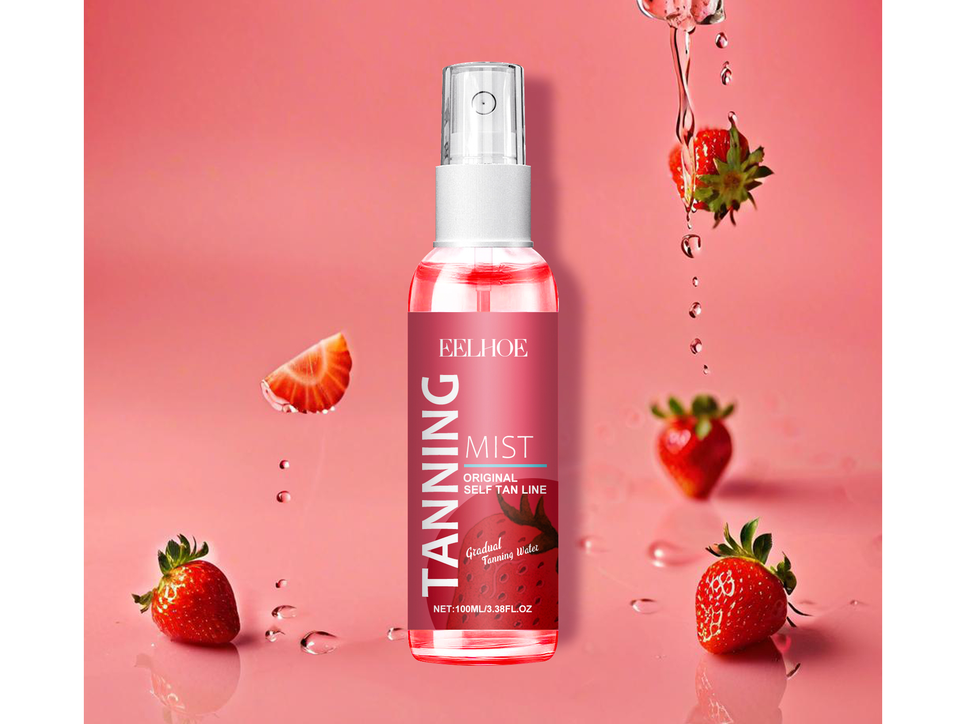 草莓美黑助黑喷雾_四叶之草1218-站酷ZCOOL