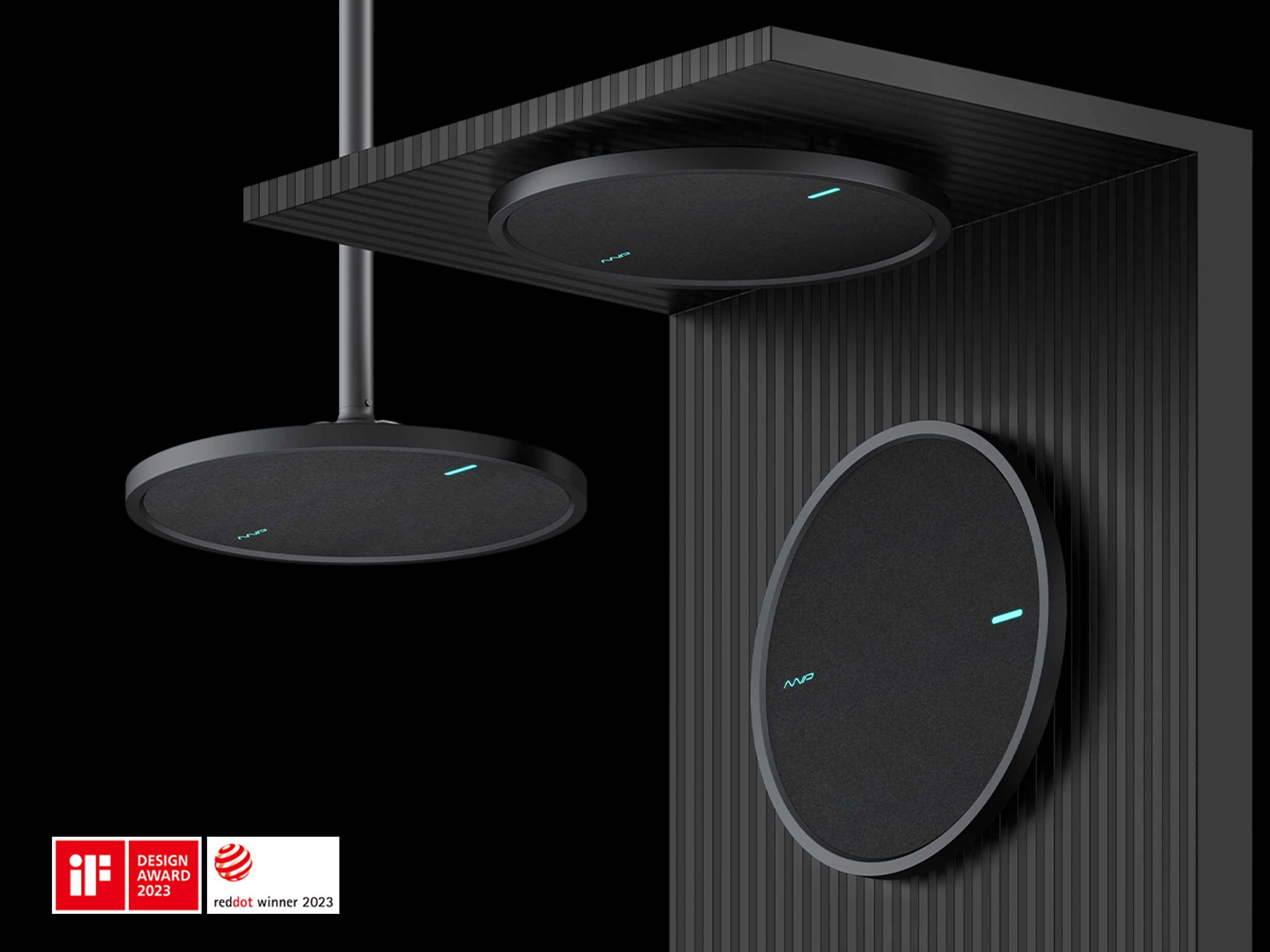 MNP LinkEar Ceiling Microphone-Array_ZENMOKE-站酷ZCOOL