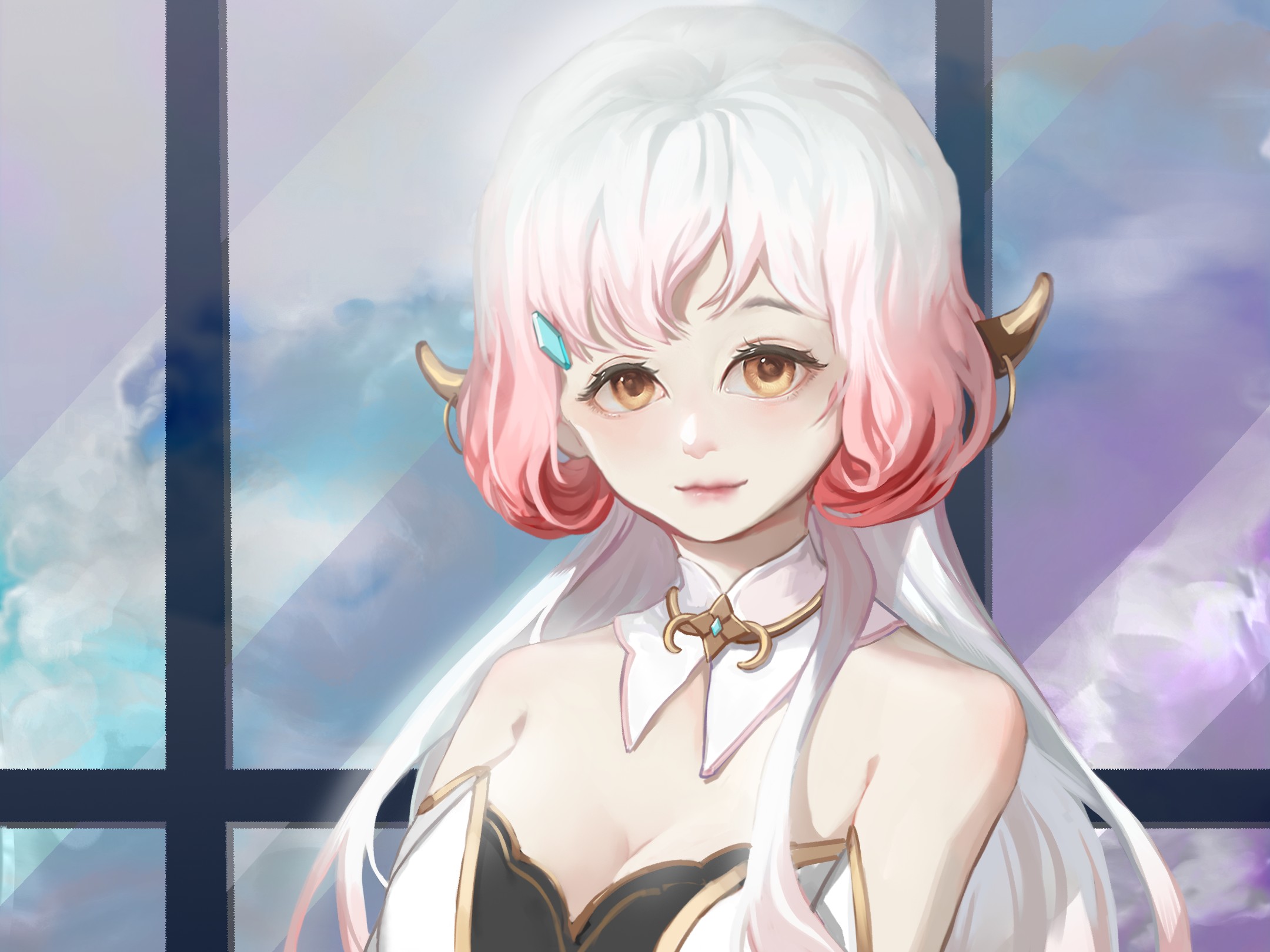 半身个，设定，角色设计_SPADGER雀-站酷ZCOOL