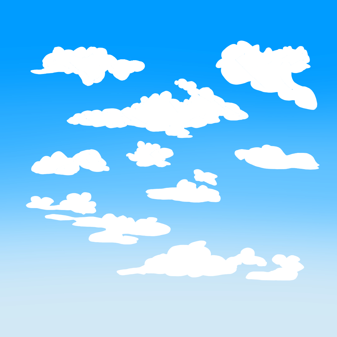 天空之蓝天白云_迪萨-站酷ZCOOL