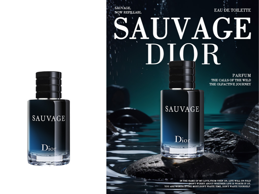 迪奥旷野（Dior Sauvage）_little陈-站酷ZCOOL