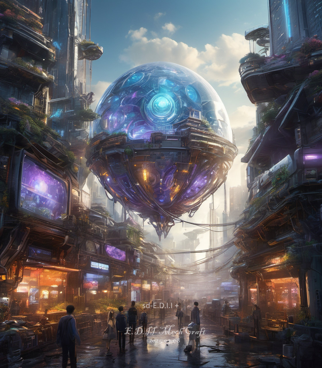 AIGC创作丨未来之城_坊主Edii-站酷ZCOOL