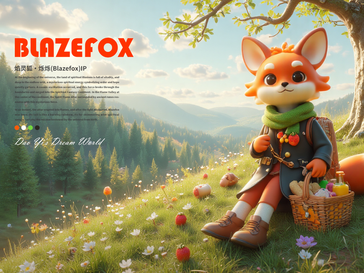 IP形象设计|服装品牌形象-烁烁Blazefox!_道一的世界-站酷ZCOOL