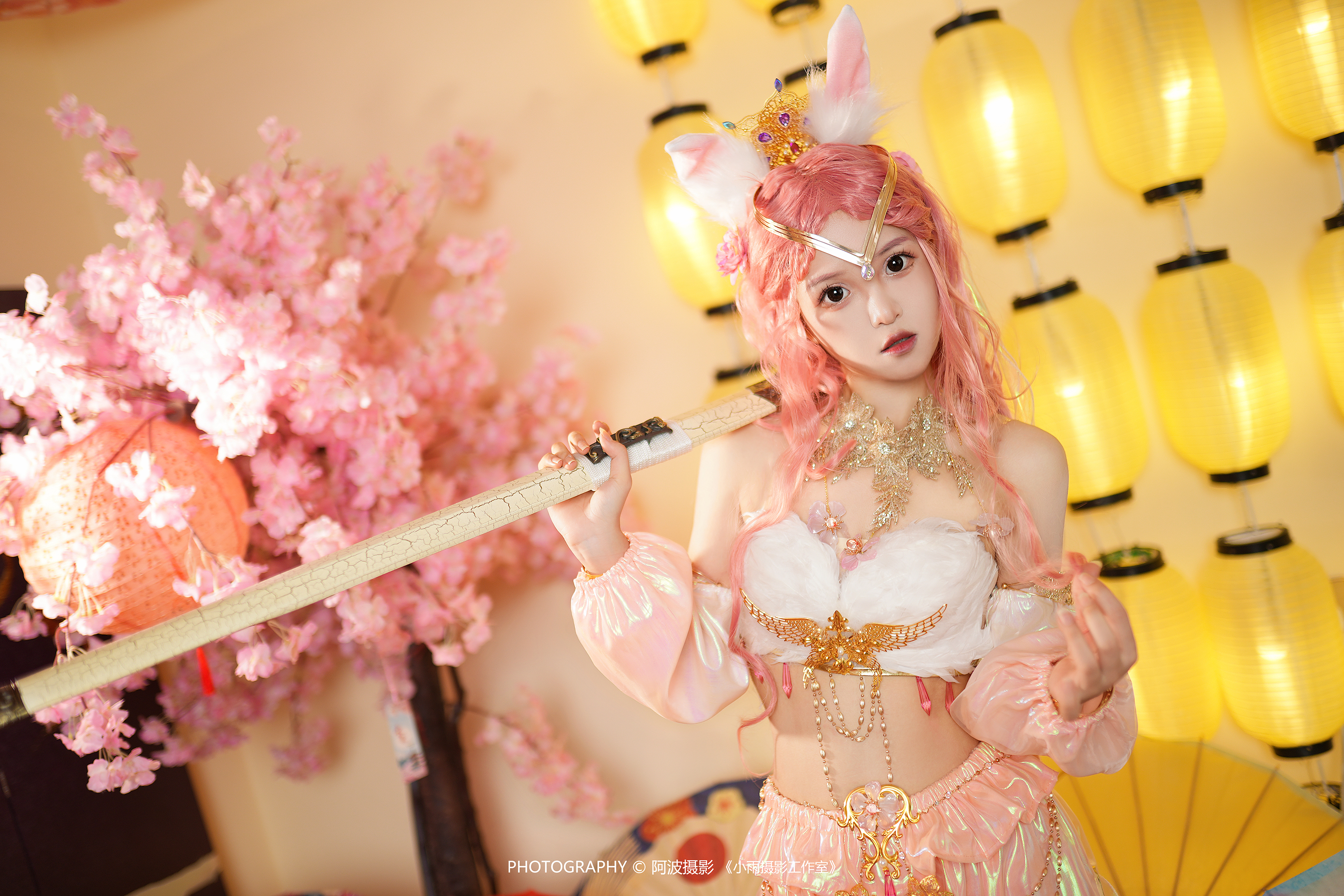 永劫无间 胡桃COS 兔兔_阿波摄影-站酷ZCOOL