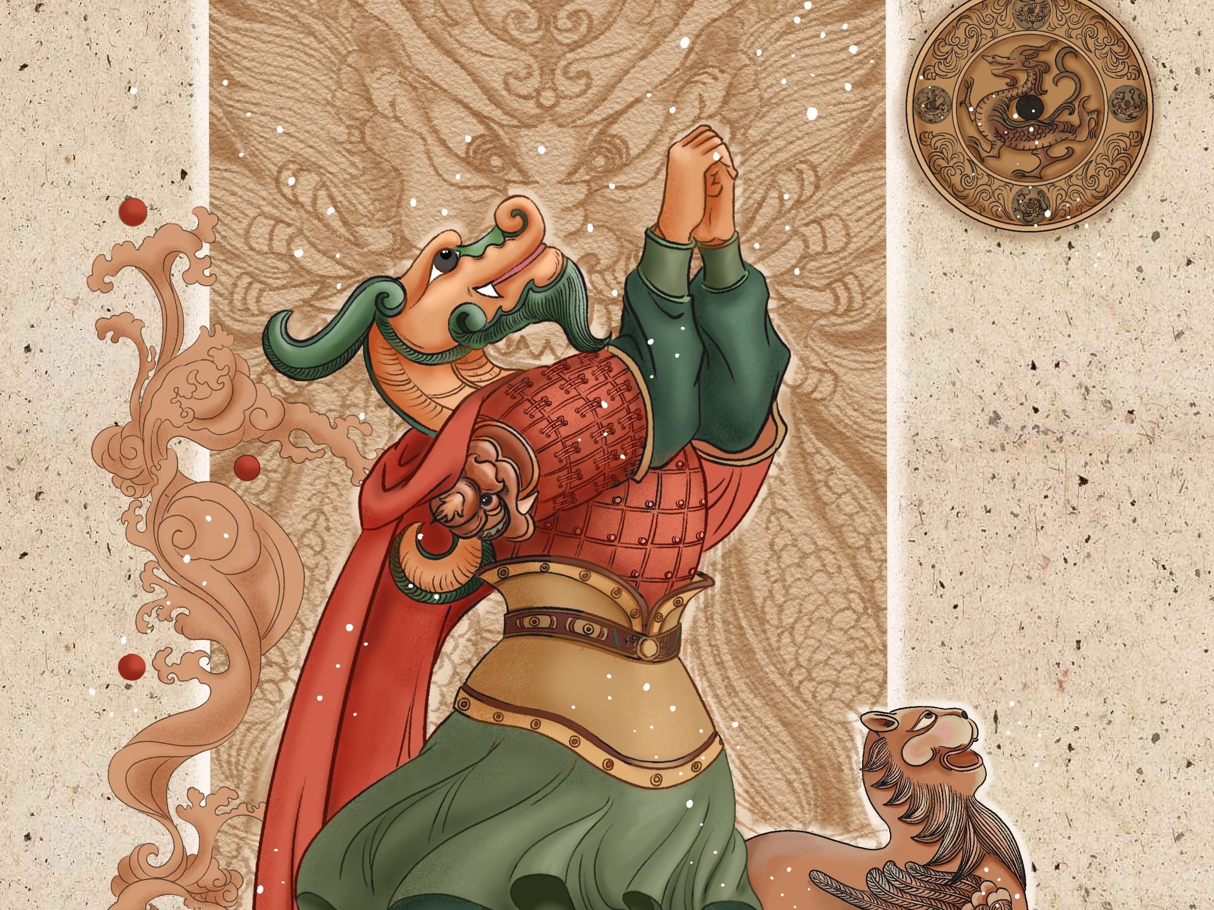 古玉龙带来历史的变更，每一次演绎都是新的故事_芯蕊329-站酷ZCOOL