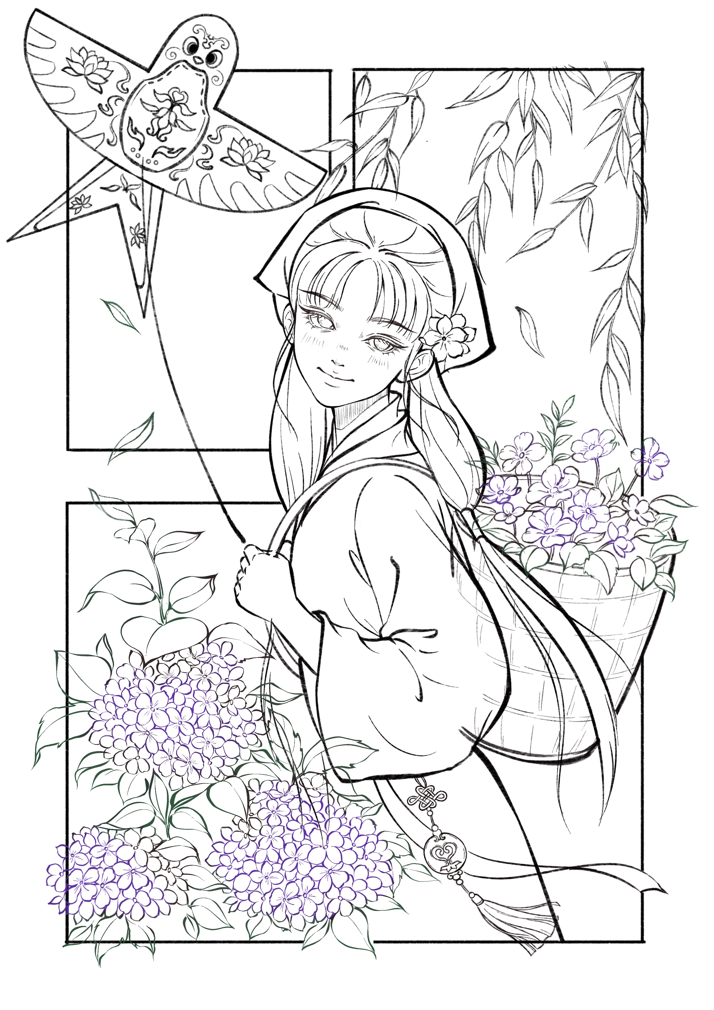 笔尖上的春天_一直很安静0221-站酷ZCOOL