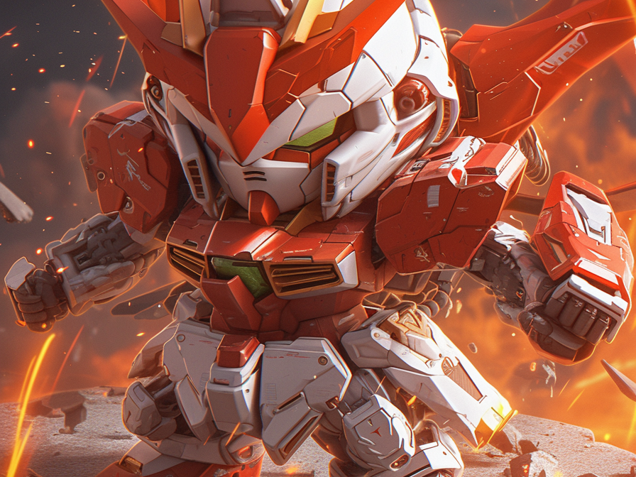 机甲高达--动态_胖子天的AIGC-站酷ZCOOL