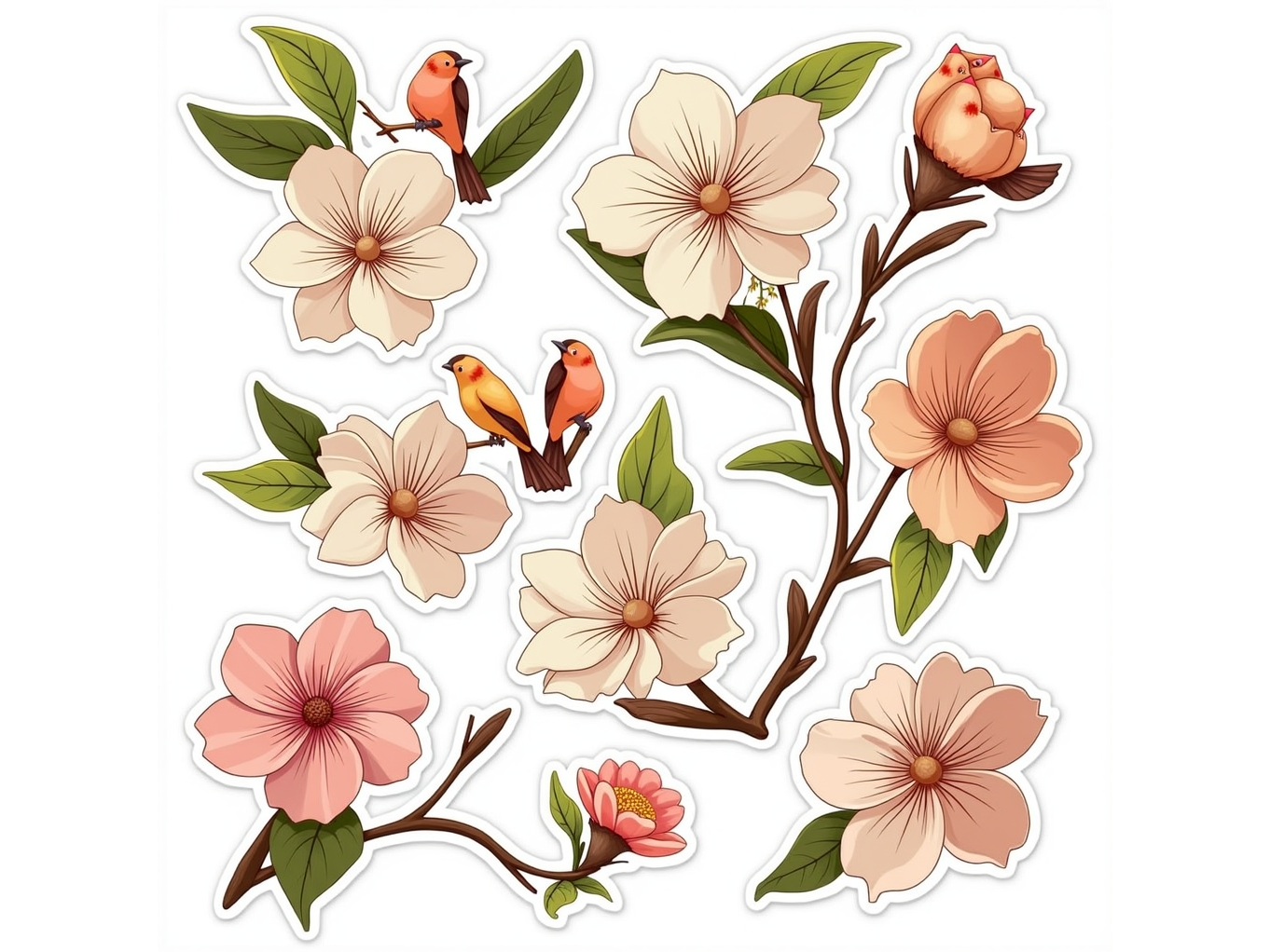 春分贴纸素材_飞飞_FvFv-站酷ZCOOL