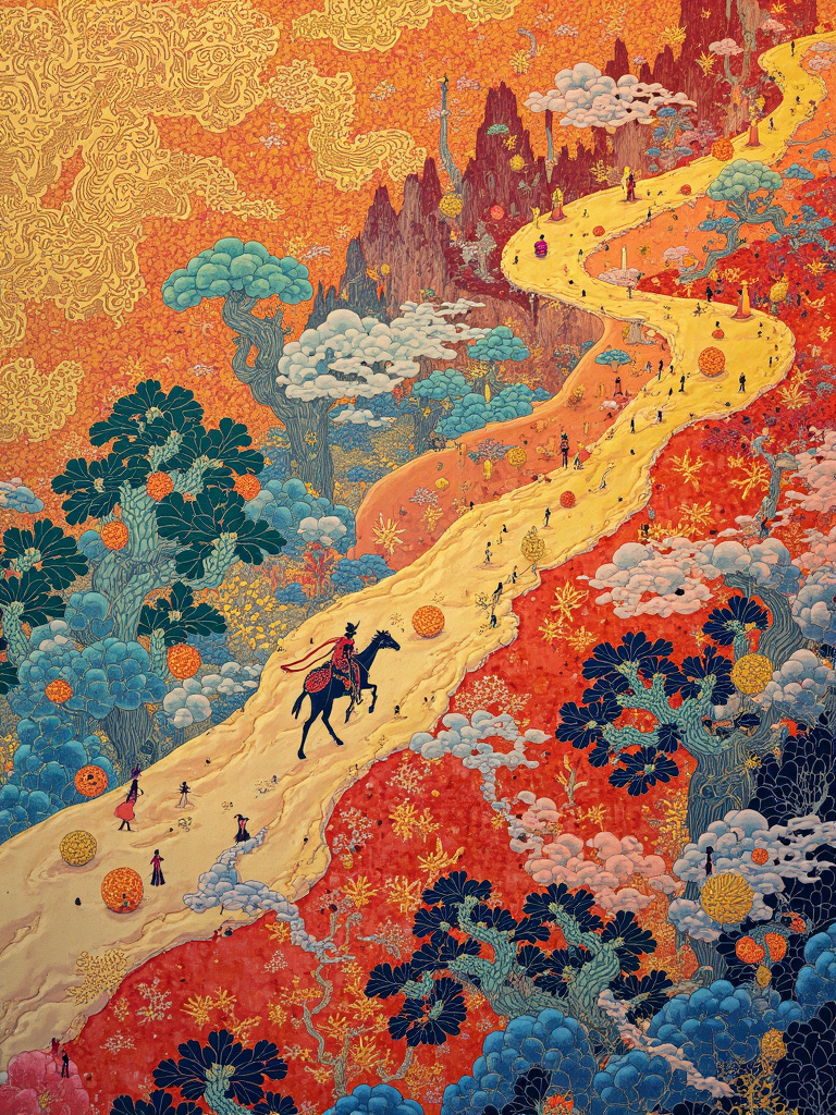 古风插画_福芙鱼-站酷ZCOOL