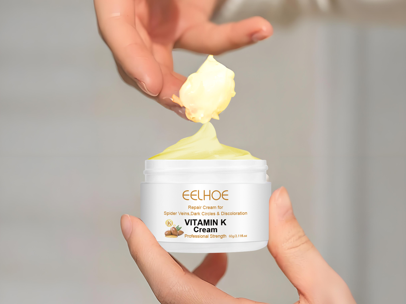 维生素k霜-腿部护理霜_四叶之草1218-站酷ZCOOL