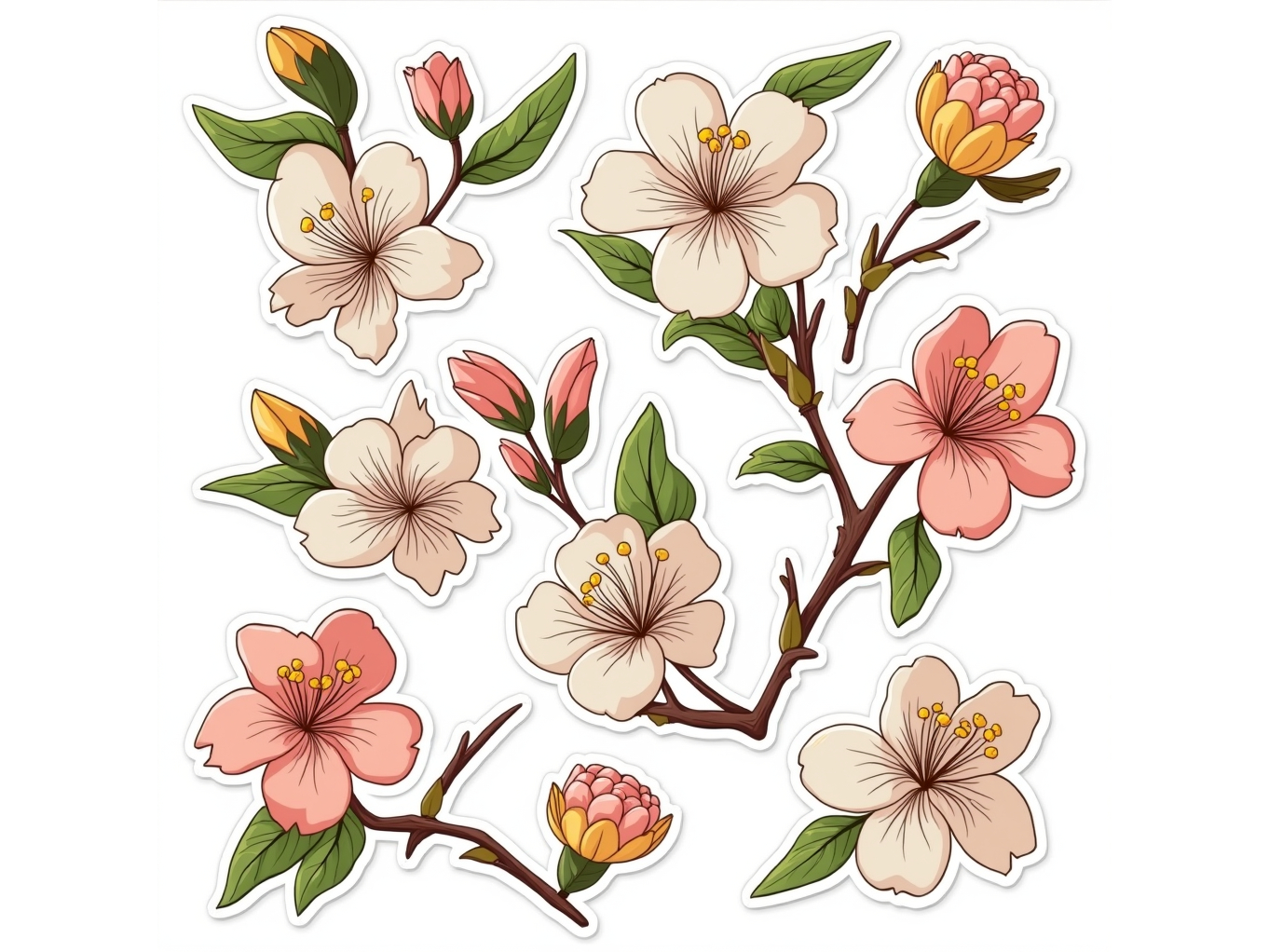 春分贴纸素材_飞飞_FvFv-站酷ZCOOL