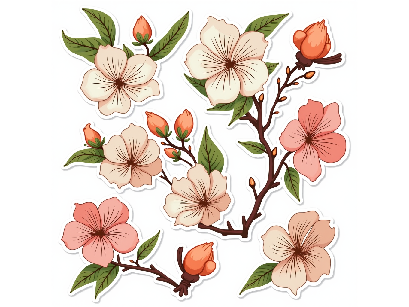 春分贴纸素材_飞飞_FvFv-站酷ZCOOL