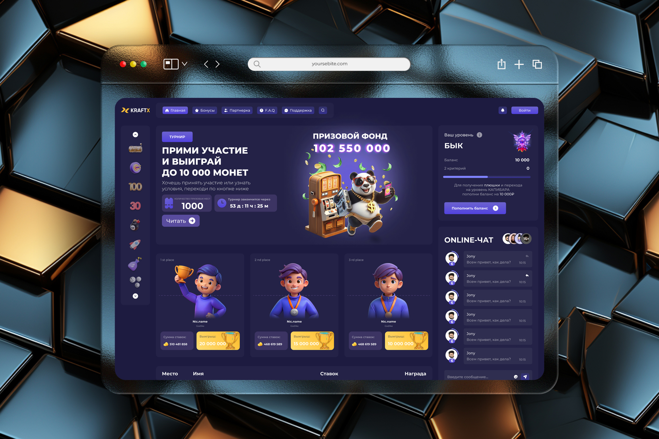 Game KraftX Black Jack_Reyhandigital-站酷ZCOOL