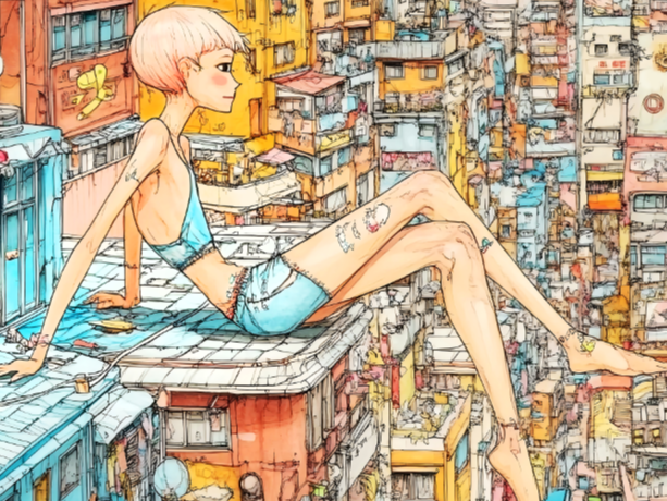 《破乱的世界 灿烂的我》_福满满der鲸鱼-站酷ZCOOL