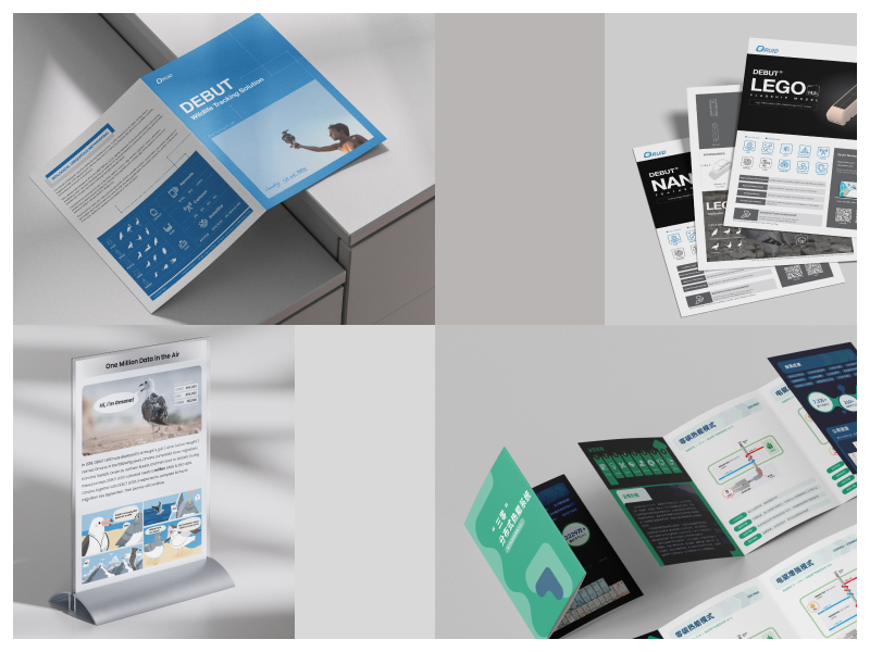 物料视觉设计合集 — 宣传单页/折页/杂志内页/立牌_鸳鸯不羡仙-站酷ZCOOL