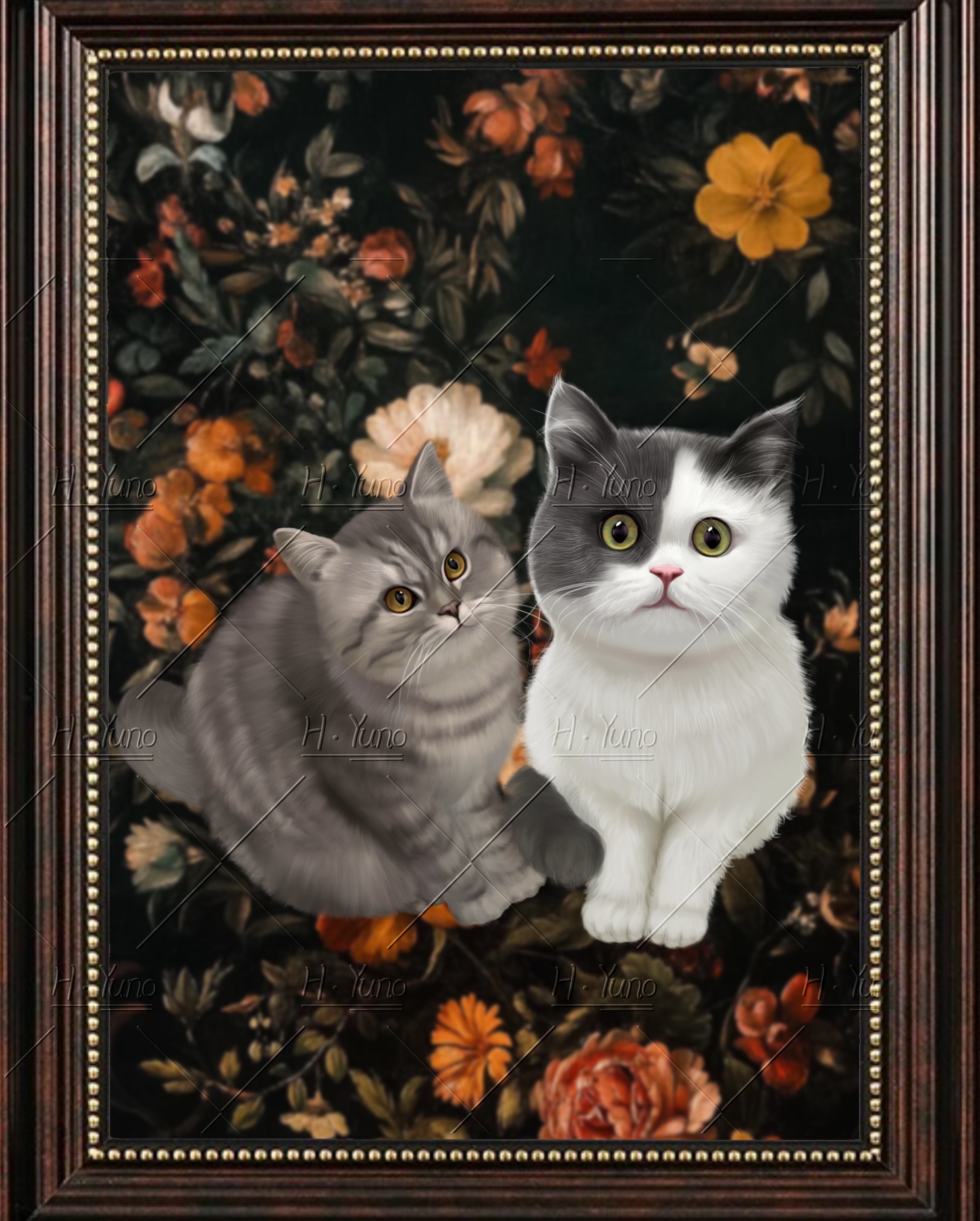 留下爱宠的可爱瞬间吧—写实风_HYuno-站酷ZCOOL