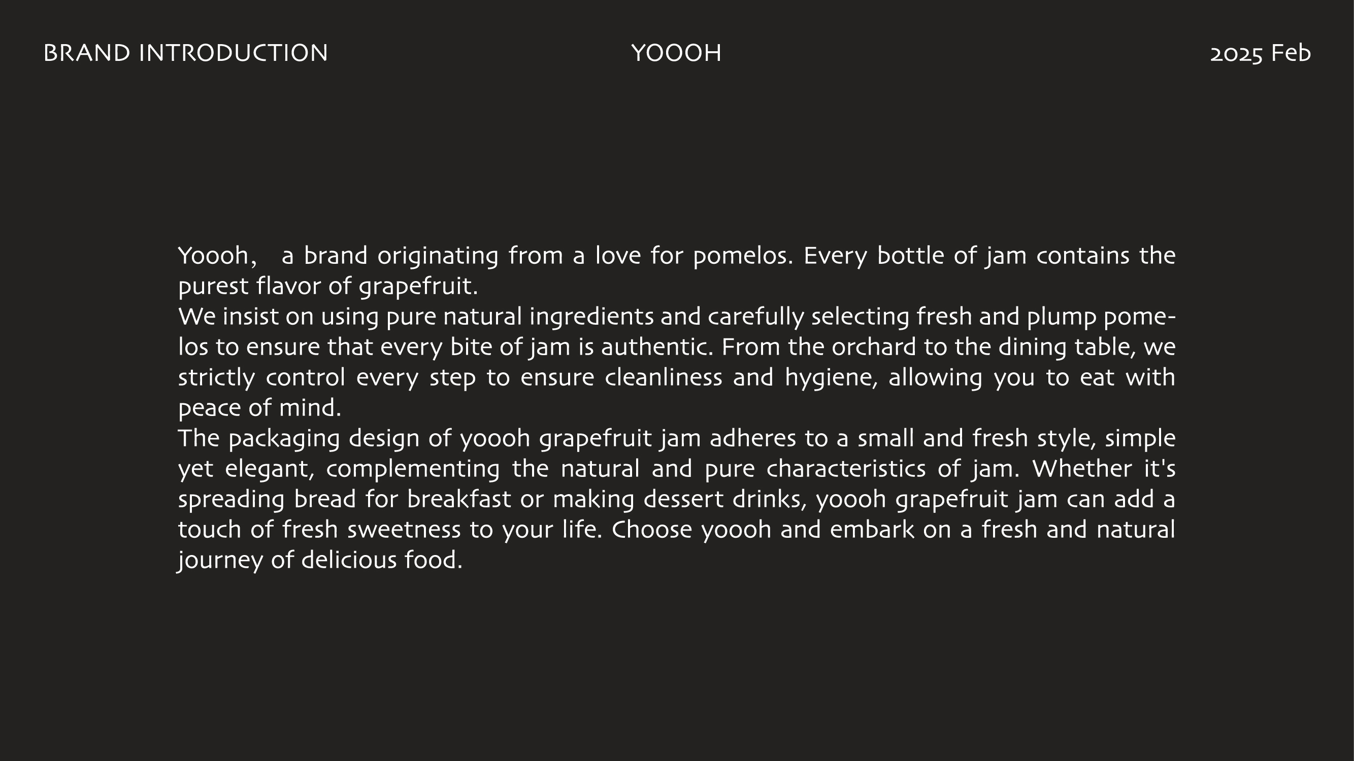 品牌视觉设计｜果酱品牌Yoooh_池恩Sylvia-站酷ZCOOL