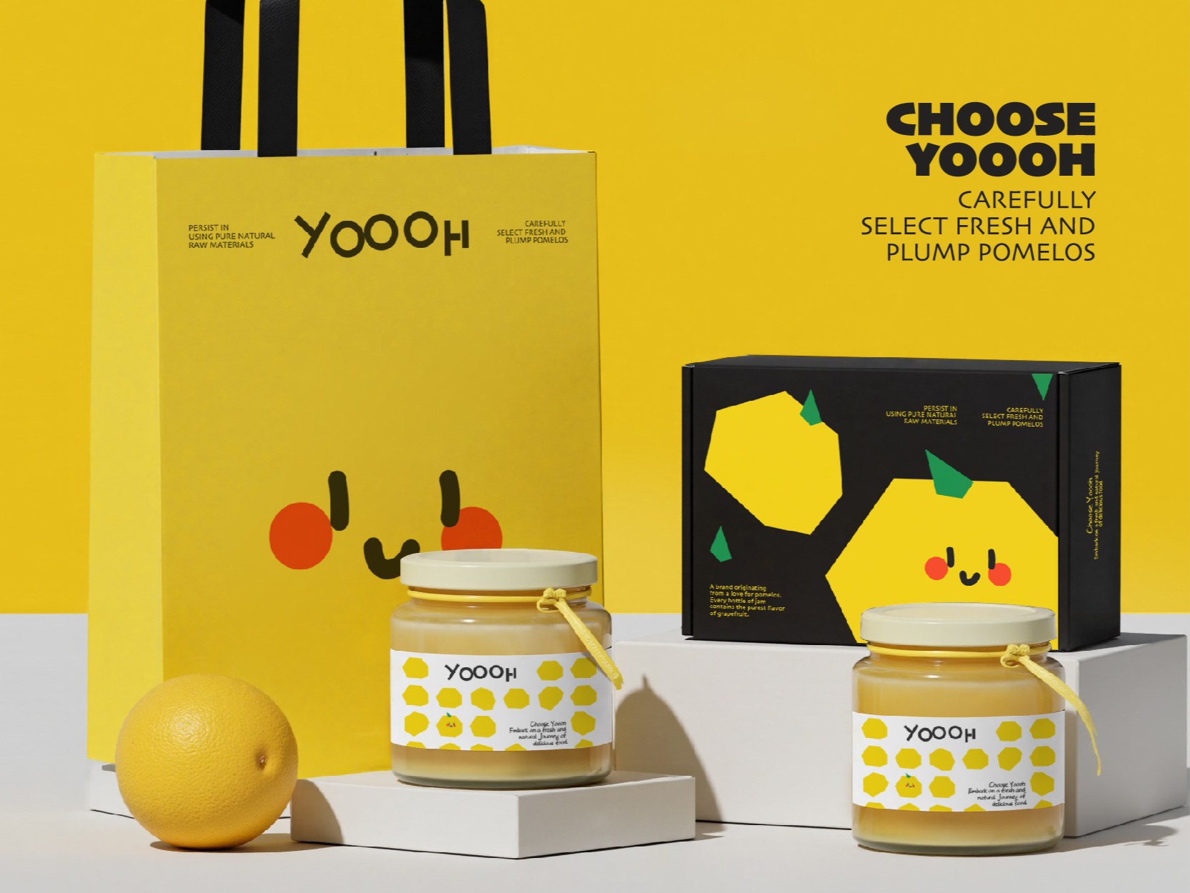 品牌视觉设计｜果酱品牌Yoooh_池恩Sylvia-站酷ZCOOL