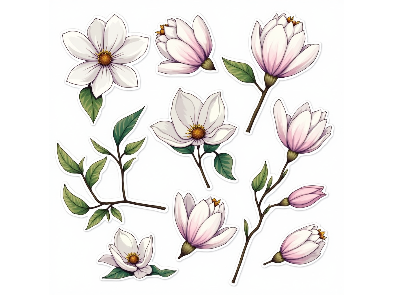 春分贴纸素材_飞飞_FvFv-站酷ZCOOL