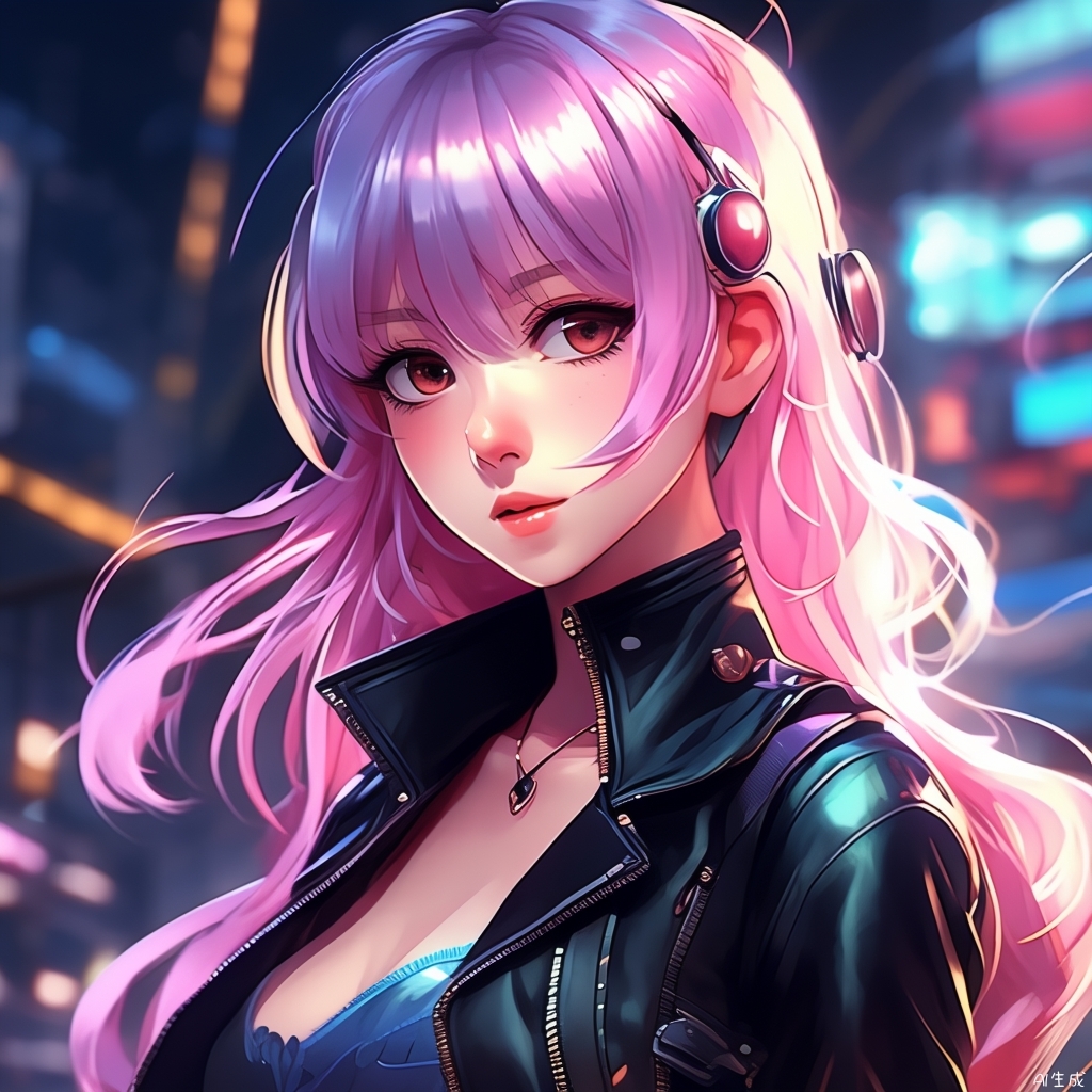 赛博朋克系列绘画，你们喜欢哪一种啦_是一只月小猫吖-站酷ZCOOL