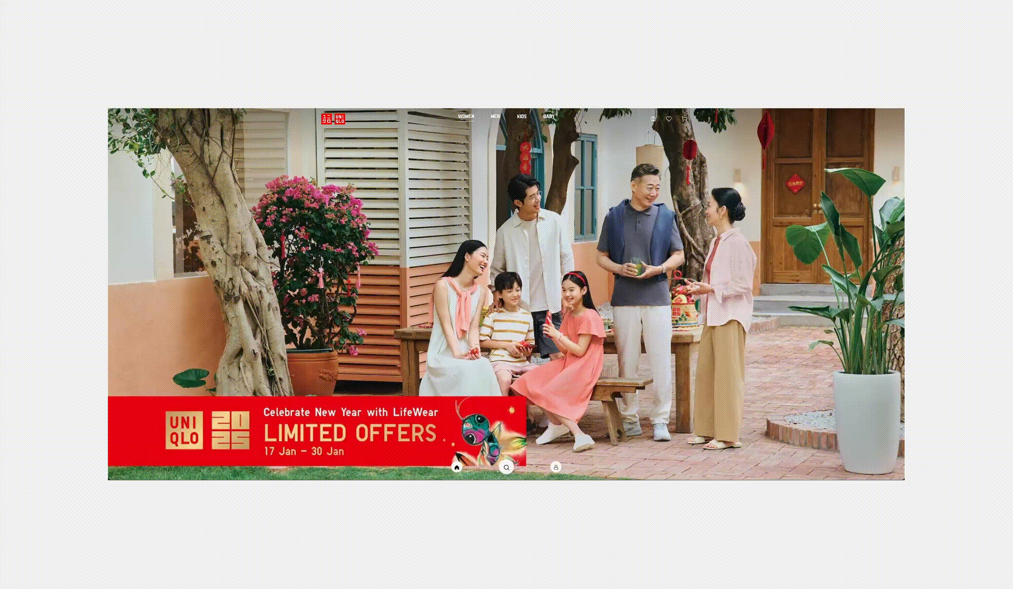 活动视觉 | 优衣库蛇年活动_RIFLING蔡依东-站酷ZCOOL