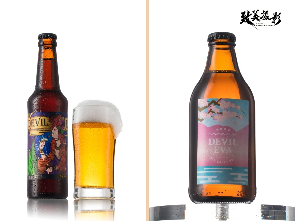 啤酒摄影 | DEVIL EVA 致美摄影_致美摄影-站酷ZCOOL