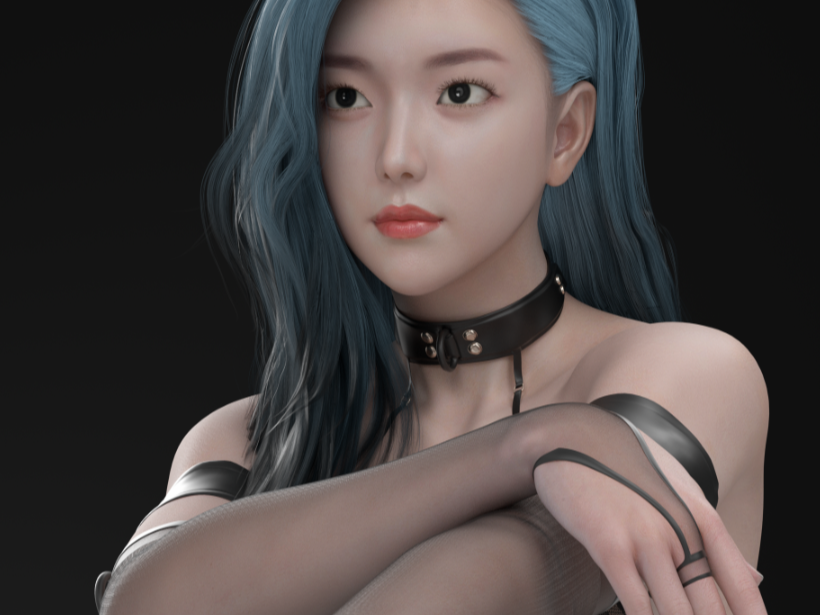 人物渲染练习_麦当当的兜兜-站酷ZCOOL