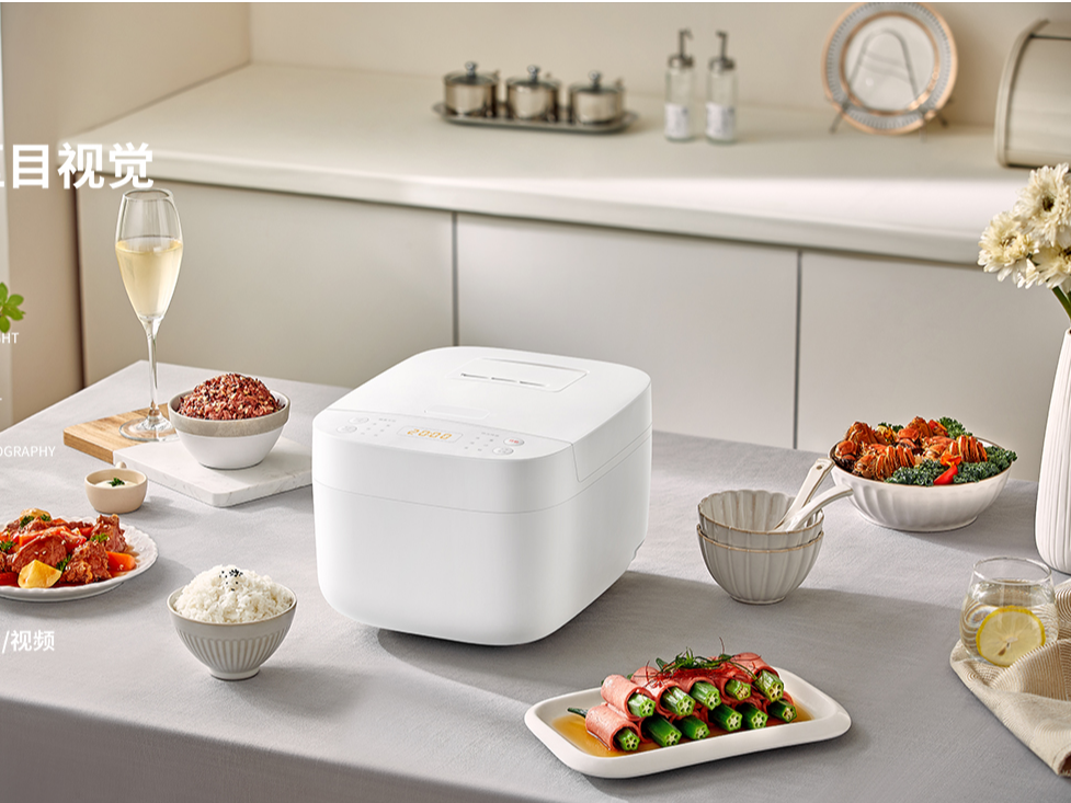 小米多功能电饭煲丨商业产品拍摄_匡目视觉-站酷ZCOOL