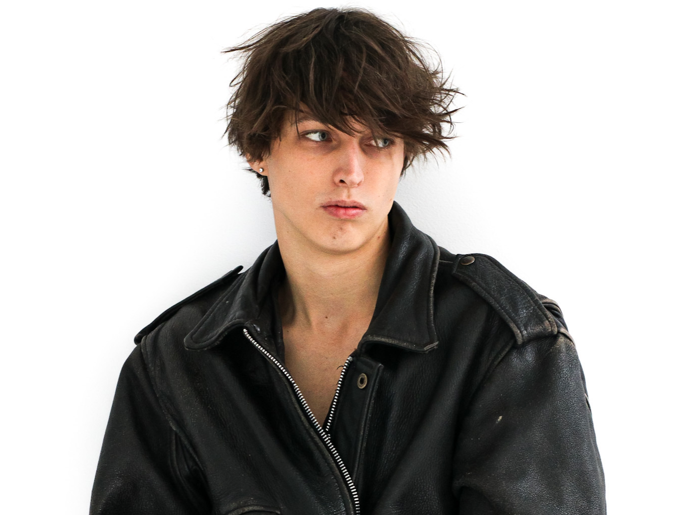 广州白皮男外模夹克秋冬装拍摄外籍男模短发飒酷风_优思模特经纪didi-站酷ZCOOL