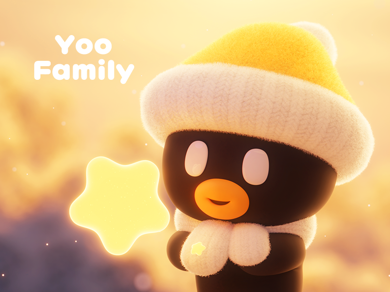 YooFamily Lifestyle Diary_Starry Wish_林二虎-站酷ZCOOL