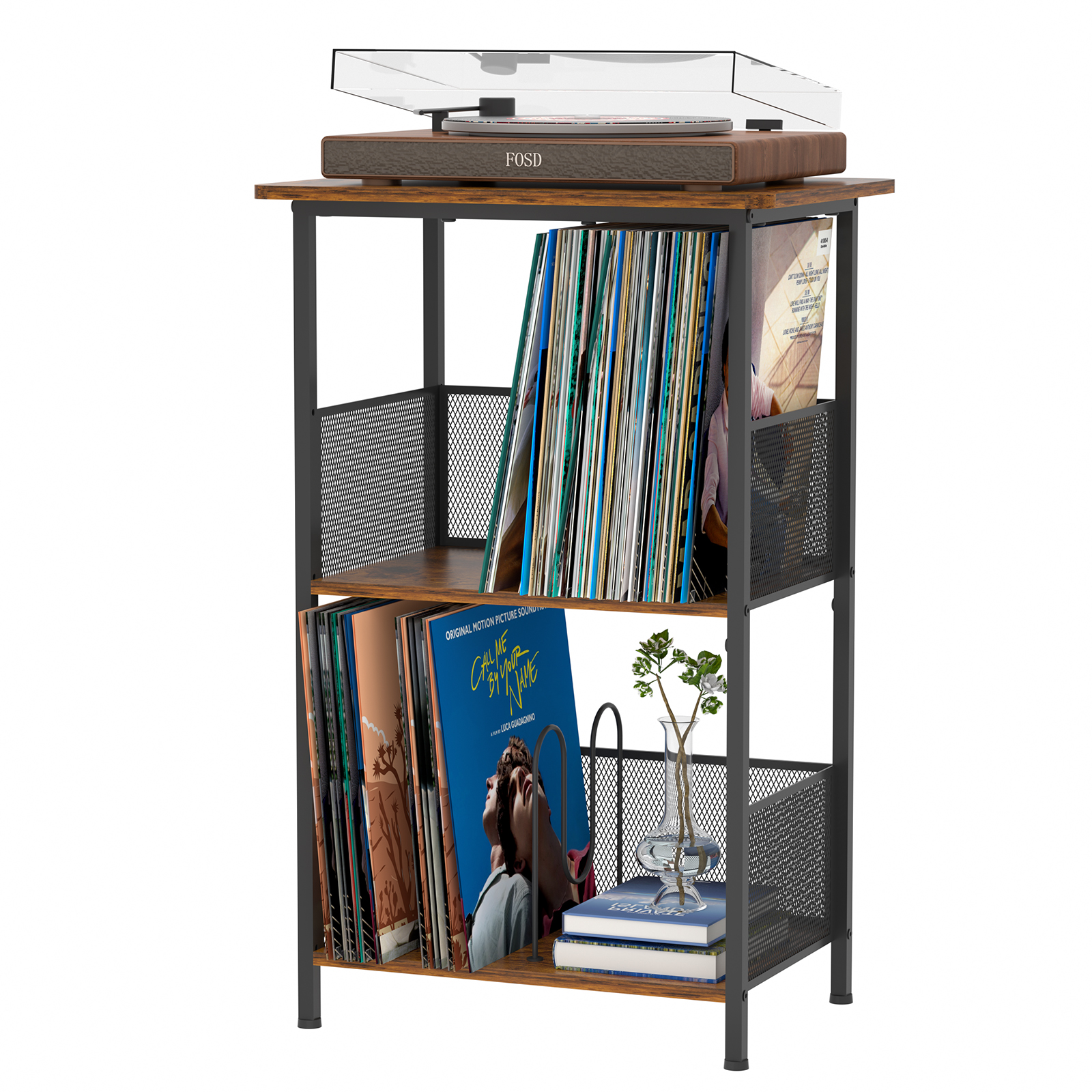 唱片架场景-渲染_Lee_721-站酷ZCOOL