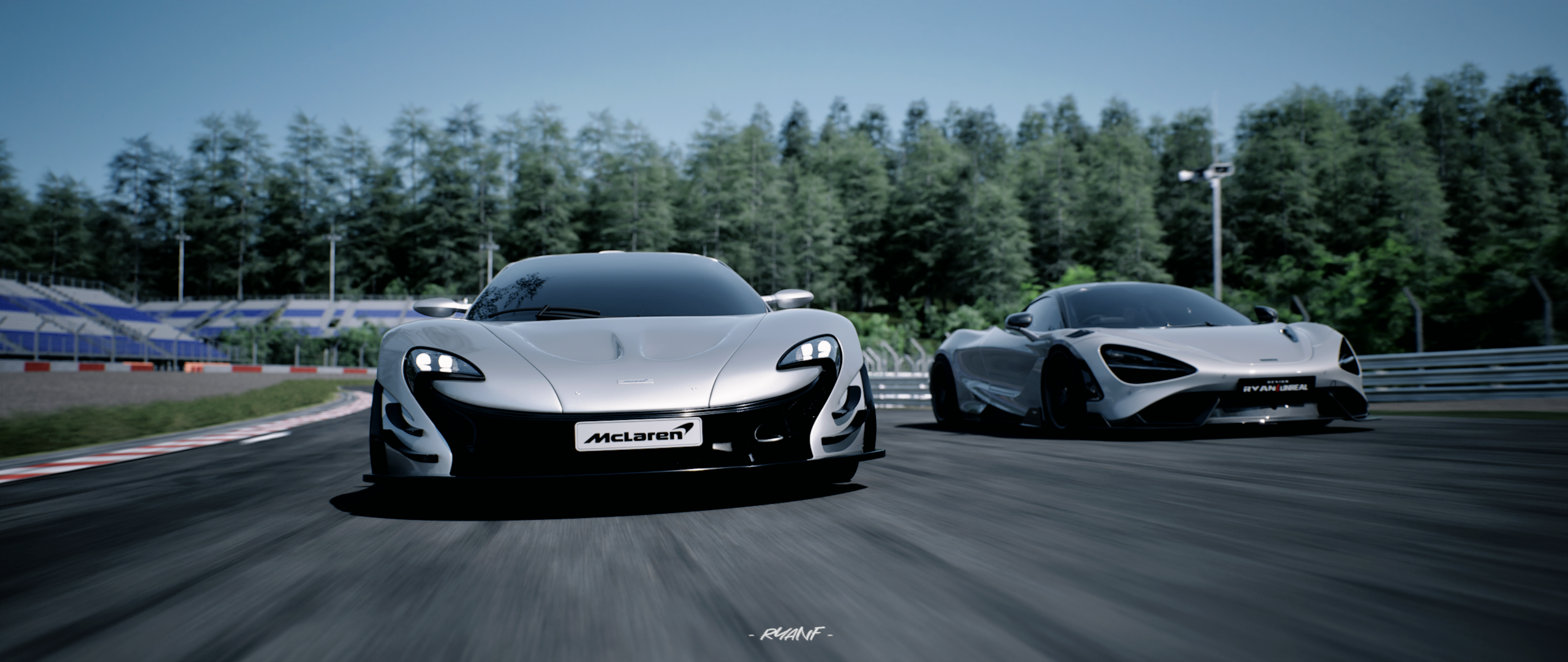 McLaren Sabre P1 765LT_RyanFvision-站酷ZCOOL