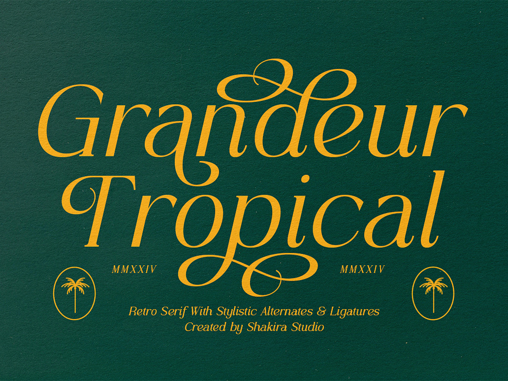 优雅奢华复古广告杂志画册海报封面标题衬线英文字体_最西文集-站酷ZCOOL