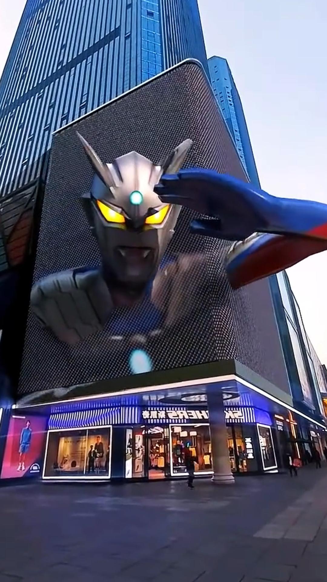 户外裸眼3D屏幕3D显示屏解决方案【德方DEFUN】_德方互娱-站酷ZCOOL