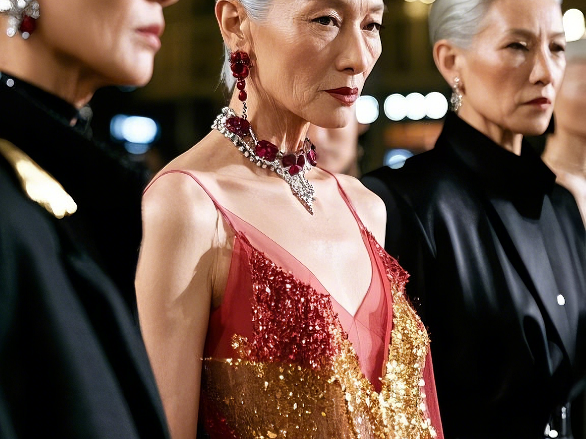 莲花主题春夏亚麻羊绒混纺轻礼服_设计狮Summer-站酷ZCOOL