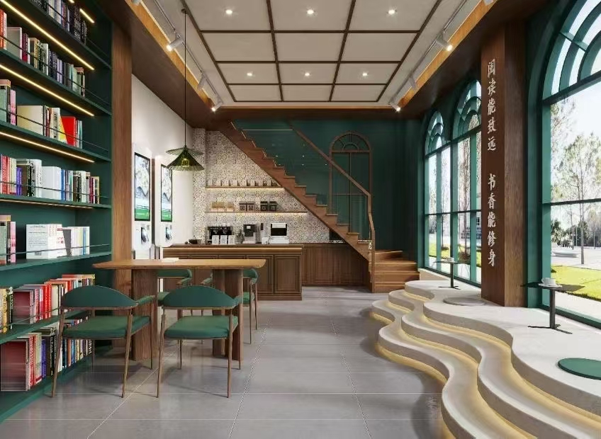 工装——书店_小小丫头设计-站酷ZCOOL