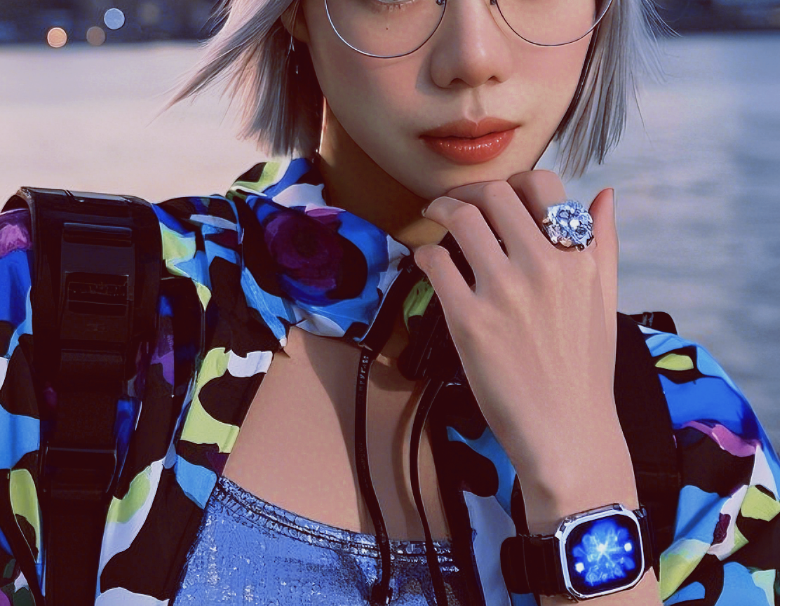 数字人Summer代言LIN·GAD灵感说青少年智能穿戴系列_设计狮Summer-站酷ZCOOL