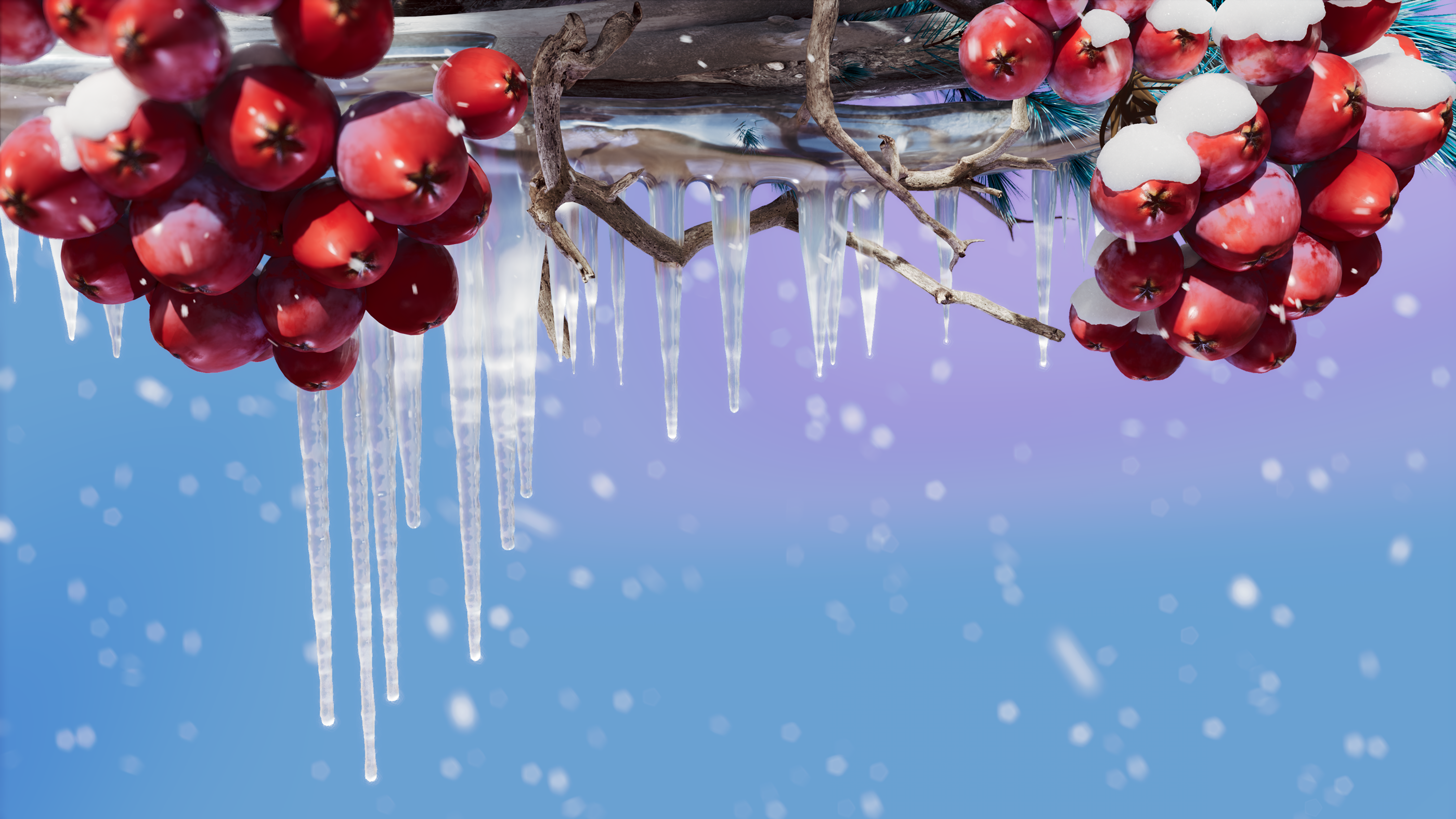 Seasonal bumpers // Winter_F5graphics-站酷ZCOOL