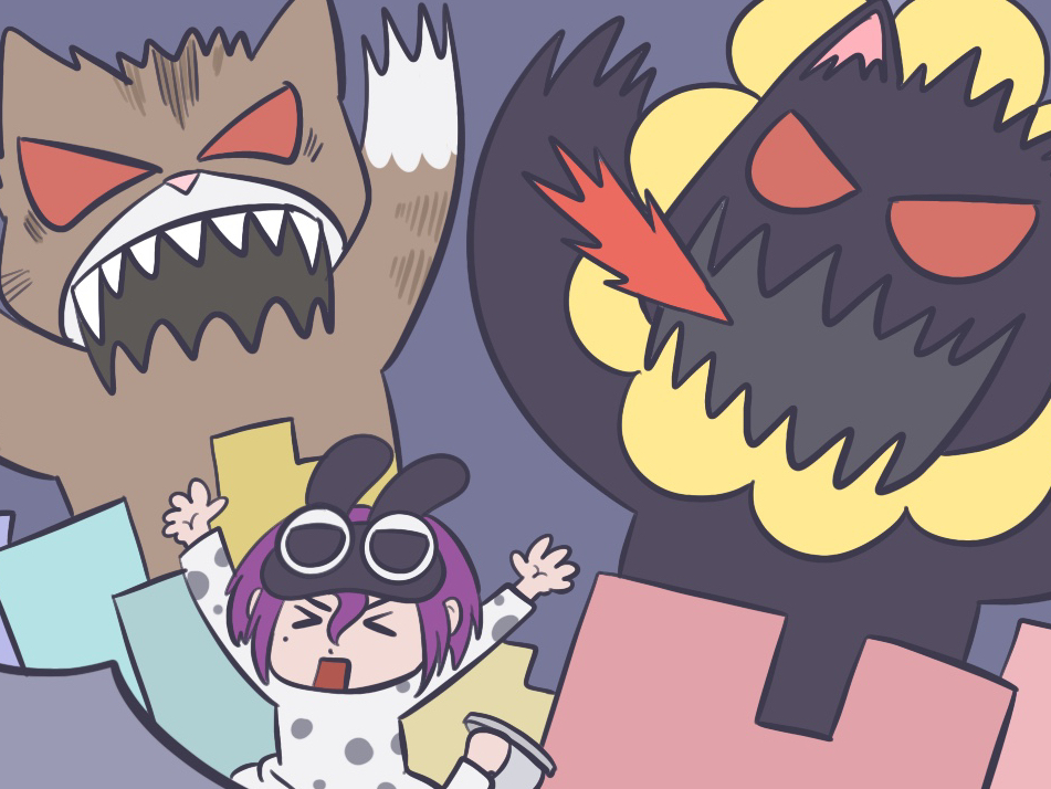 光顾着从梦里抽身_花九栗-站酷ZCOOL