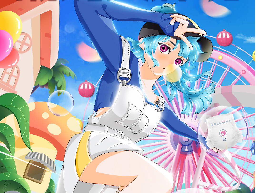 （手绘）a2奶粉-潮妈大牌说整合营销_如此简单0513-站酷ZCOOL